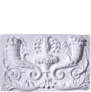 Unpainted, Ready To Paint Plaster Decorative Elements Wall Art Plaques ...